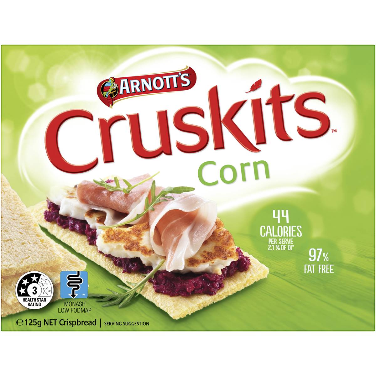 Arnott's Cruskits Crispbreads Corn 125g | Woolworths