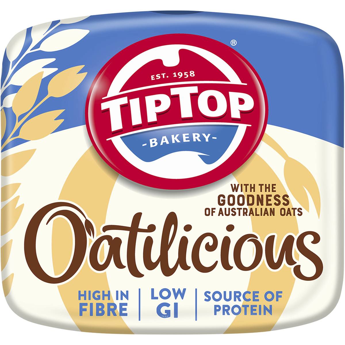 Tip Top Bakery Oatilicious White Bread Oats Loaf Low Gi 700g | Woolworths