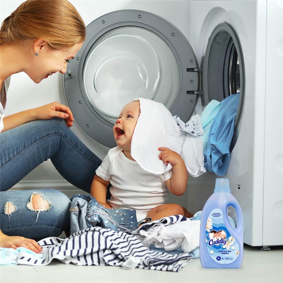 Cuddly Fabric Softener Sunshine Fresh 2l | Woolworths