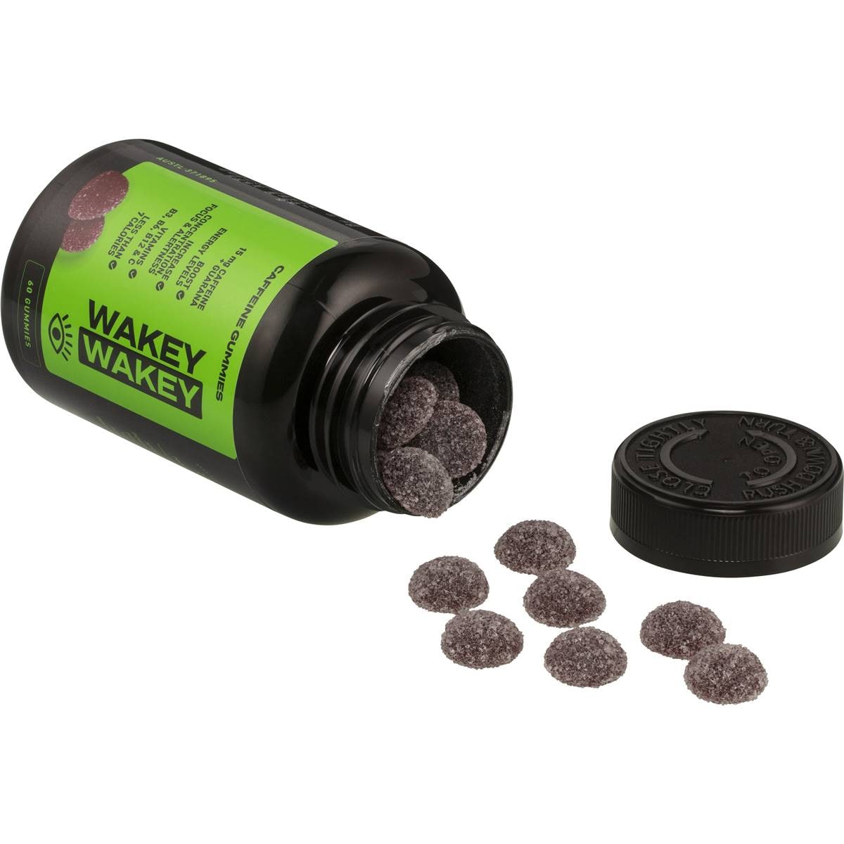 Wakey Wakey Energy Caffeine Gummies 60 Pack | Woolworths