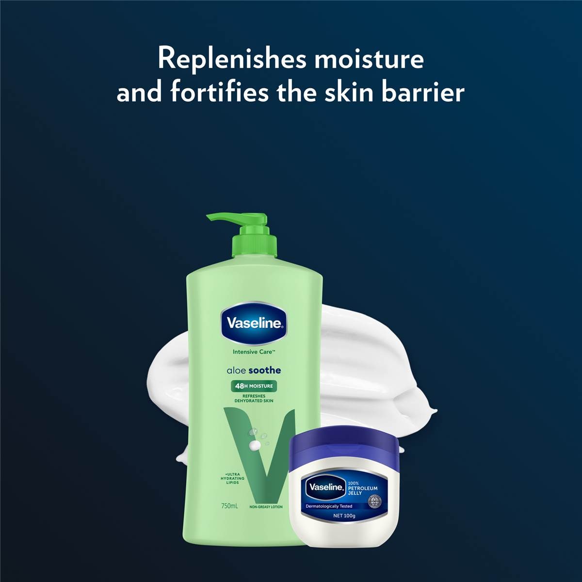 Vaseline Intensive Care Body Lotion Aloe Soothe 750ml | Woolworths
