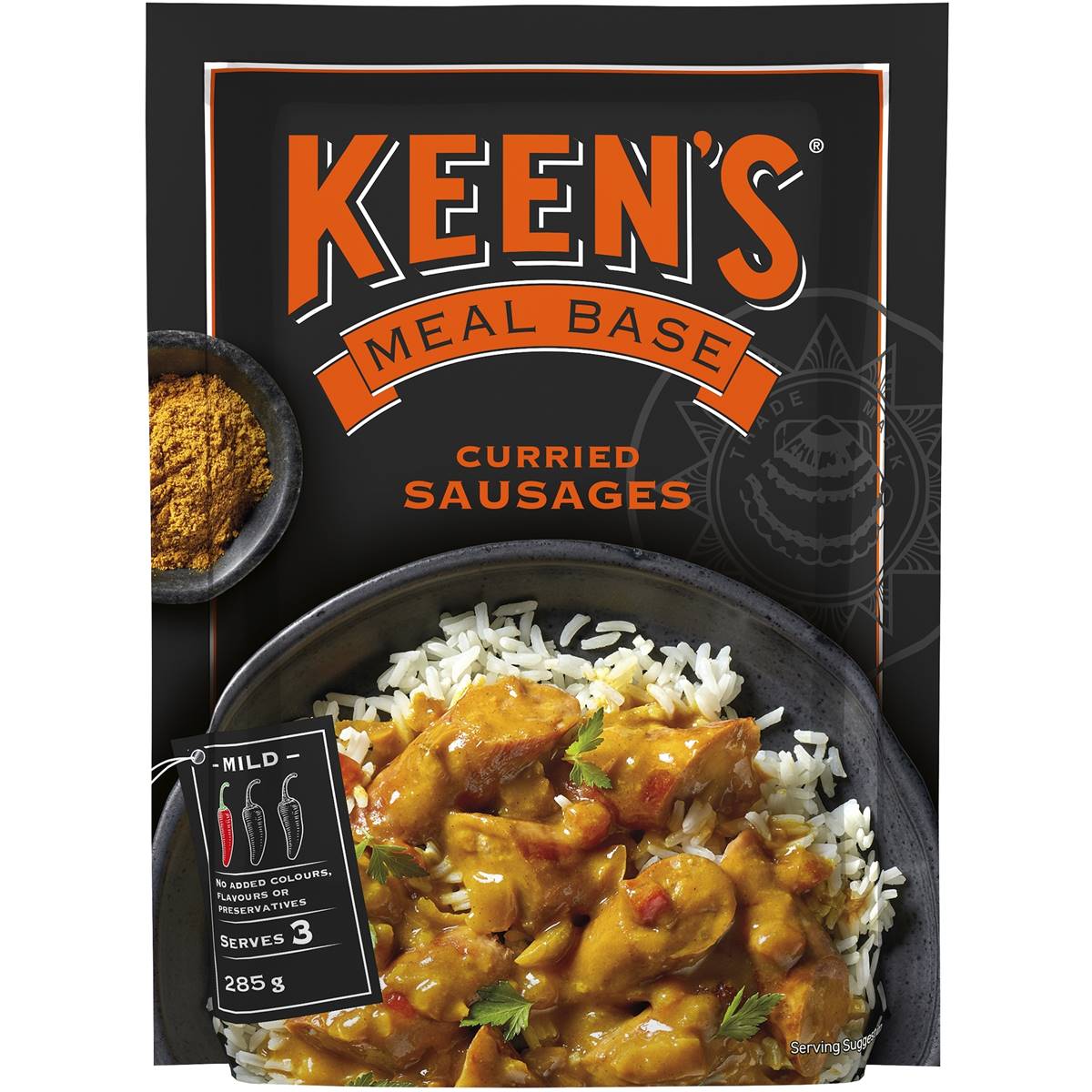 Keen's Meal Base Curried Sausages 285g | Woolworths