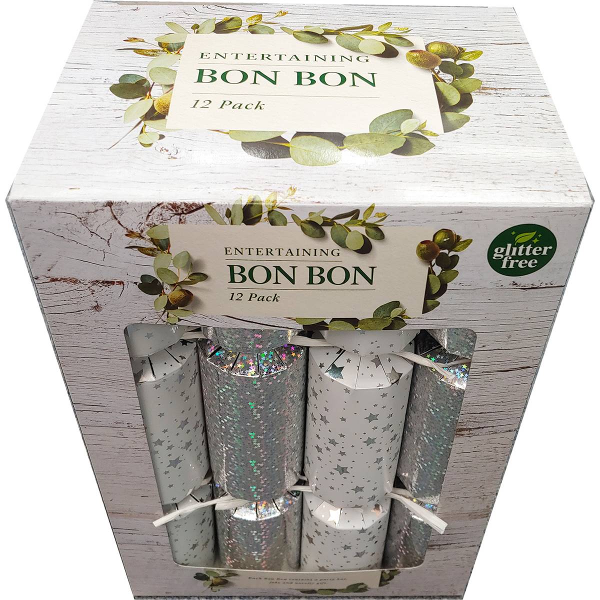 Christmas Bon Bons Entertaining Silver 12 Pack | Woolworths