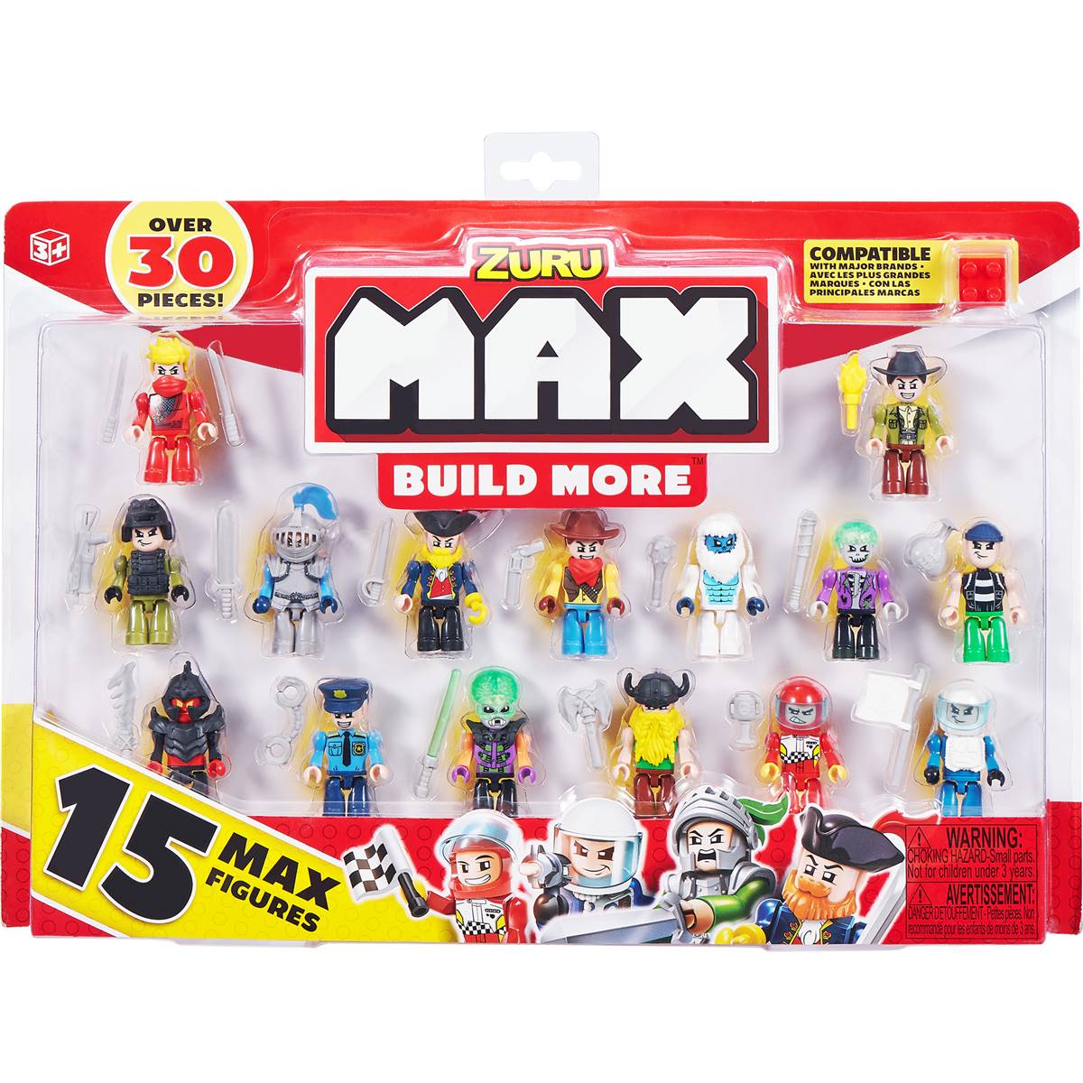 Zuru Max Build More 15 Max Figures Assorted Each | Woolworths