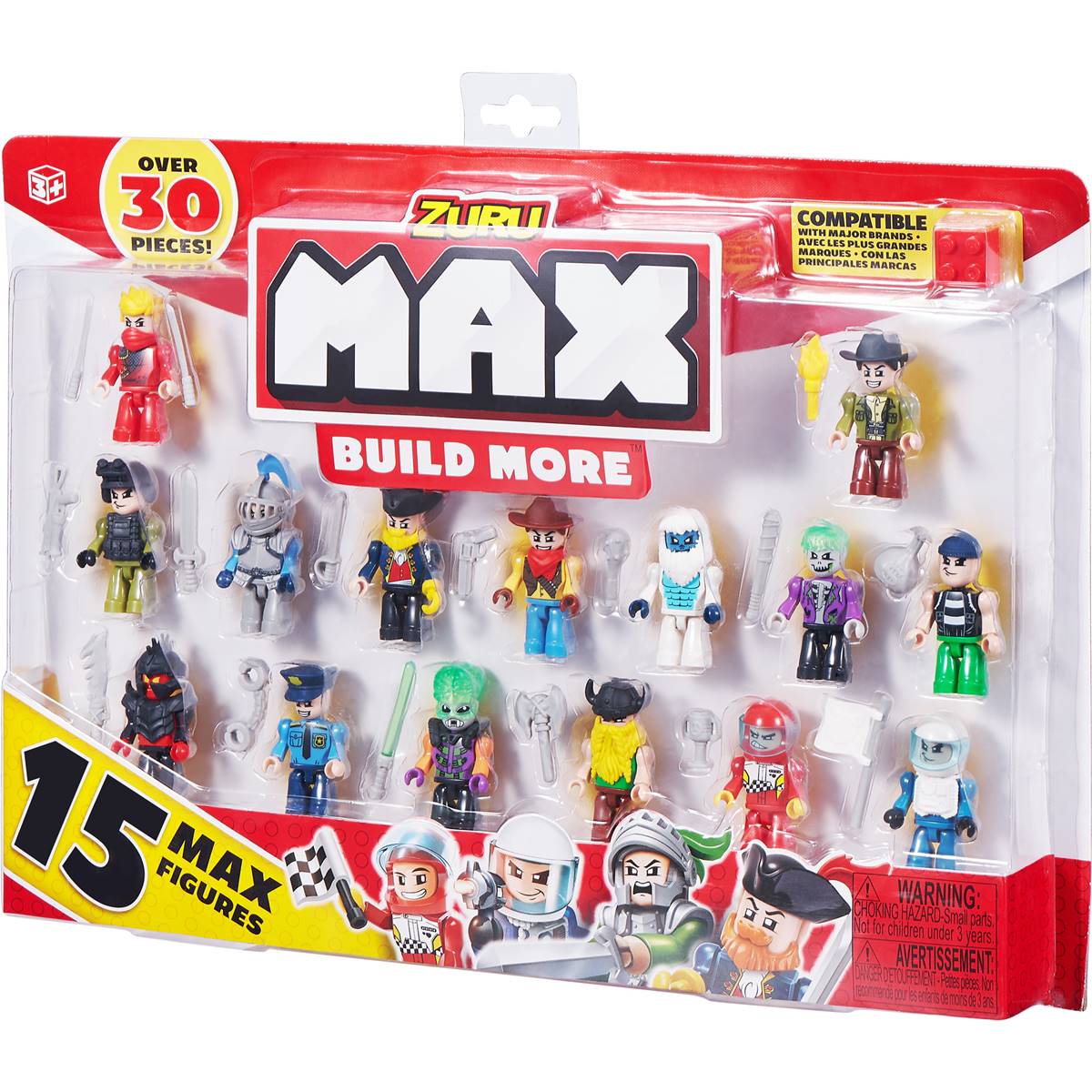 Zuru Max Build More 15 Max Figures Assorted Each | Woolworths