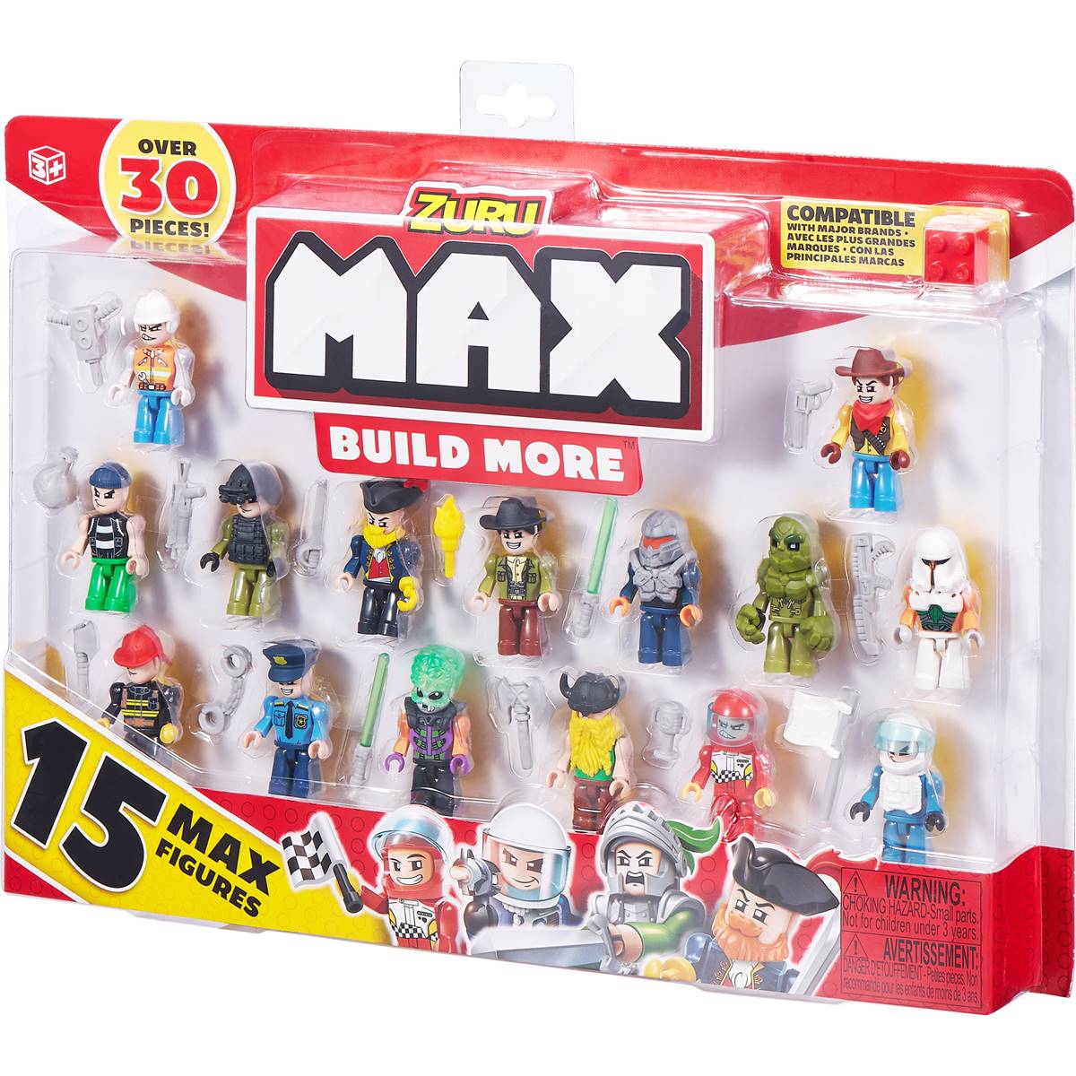 Zuru Max Build More 15 Max Figures Assorted Each | Woolworths