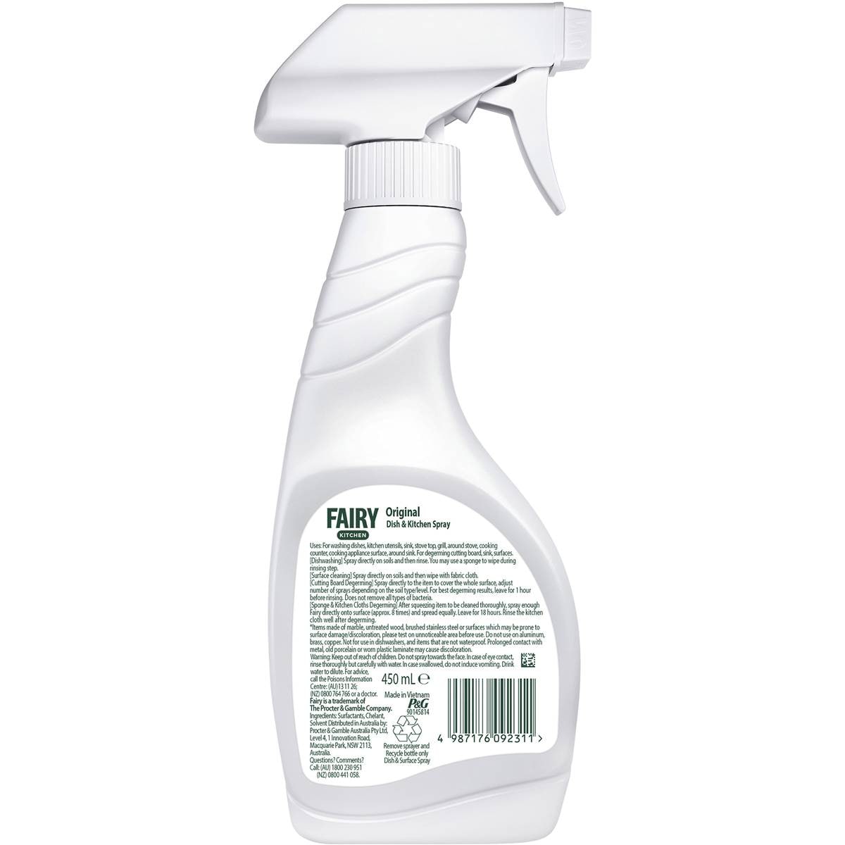 Fairy Original Dish & Kitchen Spray 450ml | Woolworths