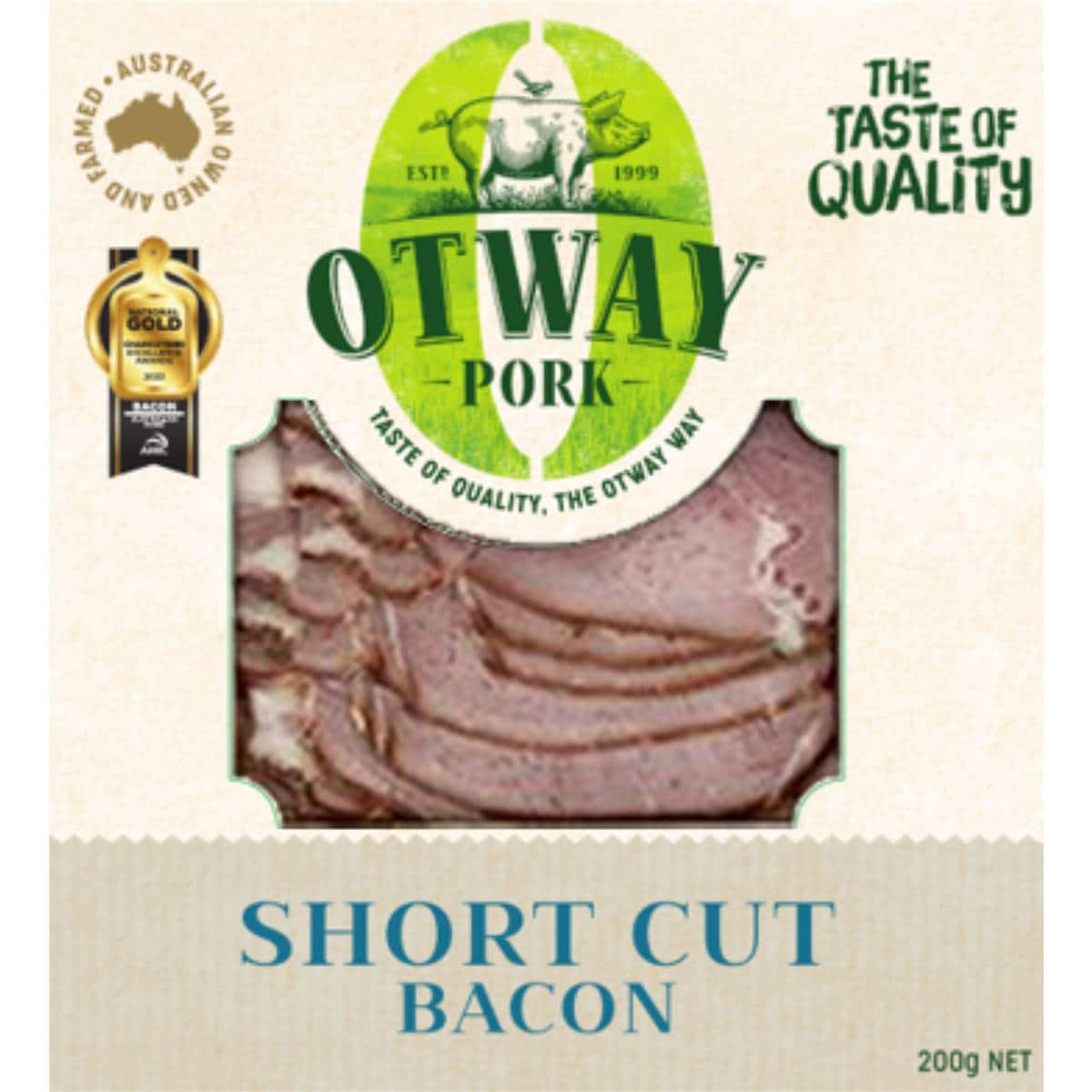 Otway Shortcut Bacon 200g | Woolworths