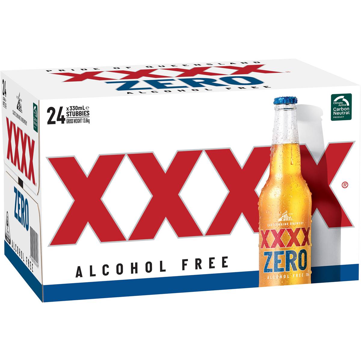 Xxxx Zero Bottle 330ml Woolworths