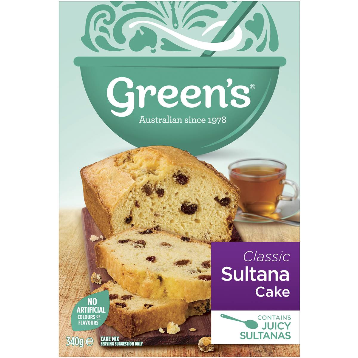 Green's Cake Mix Traditional Sultana 340g | Woolworths