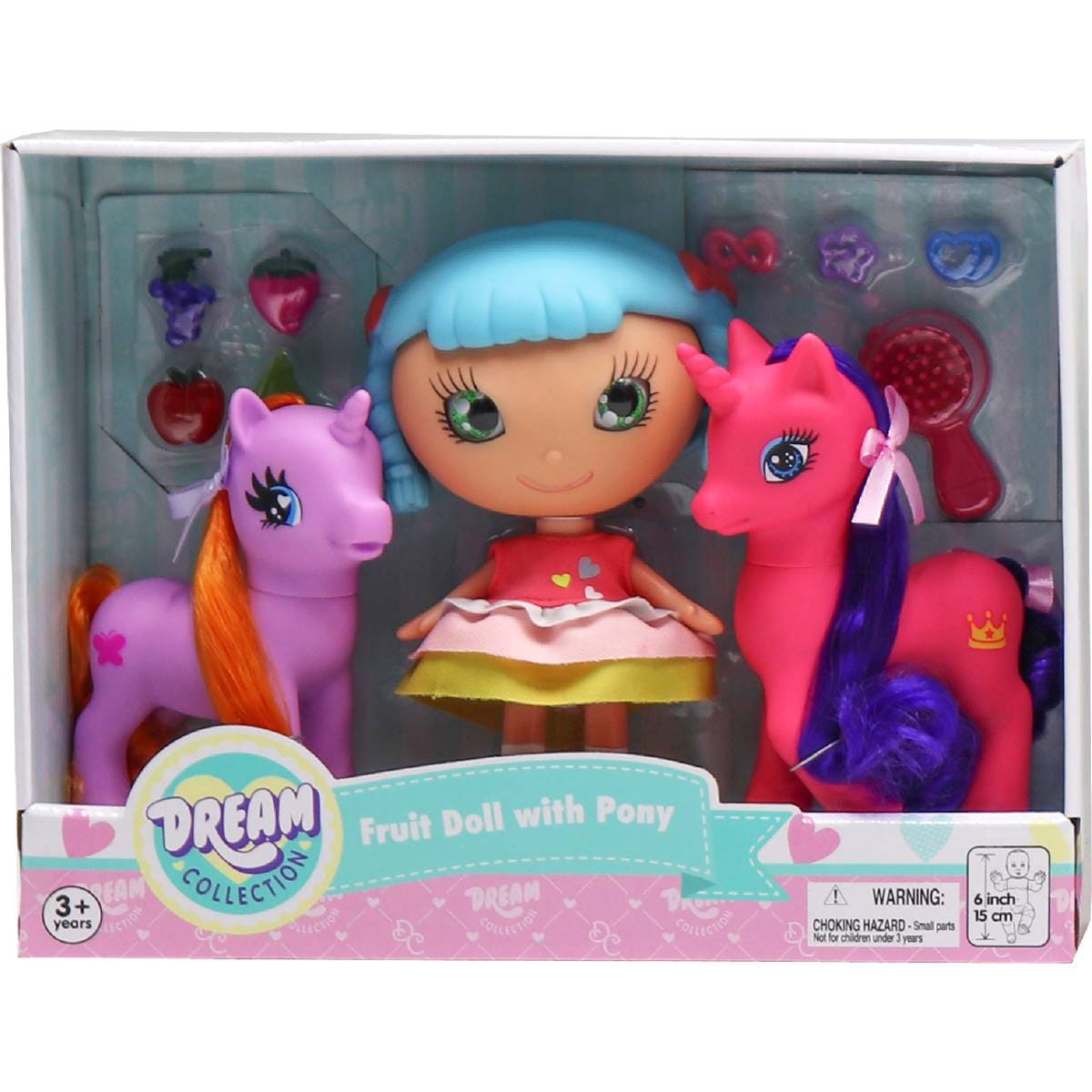 Dream Collection Fruit Doll With Posy Set Assorted Each | Woolworths