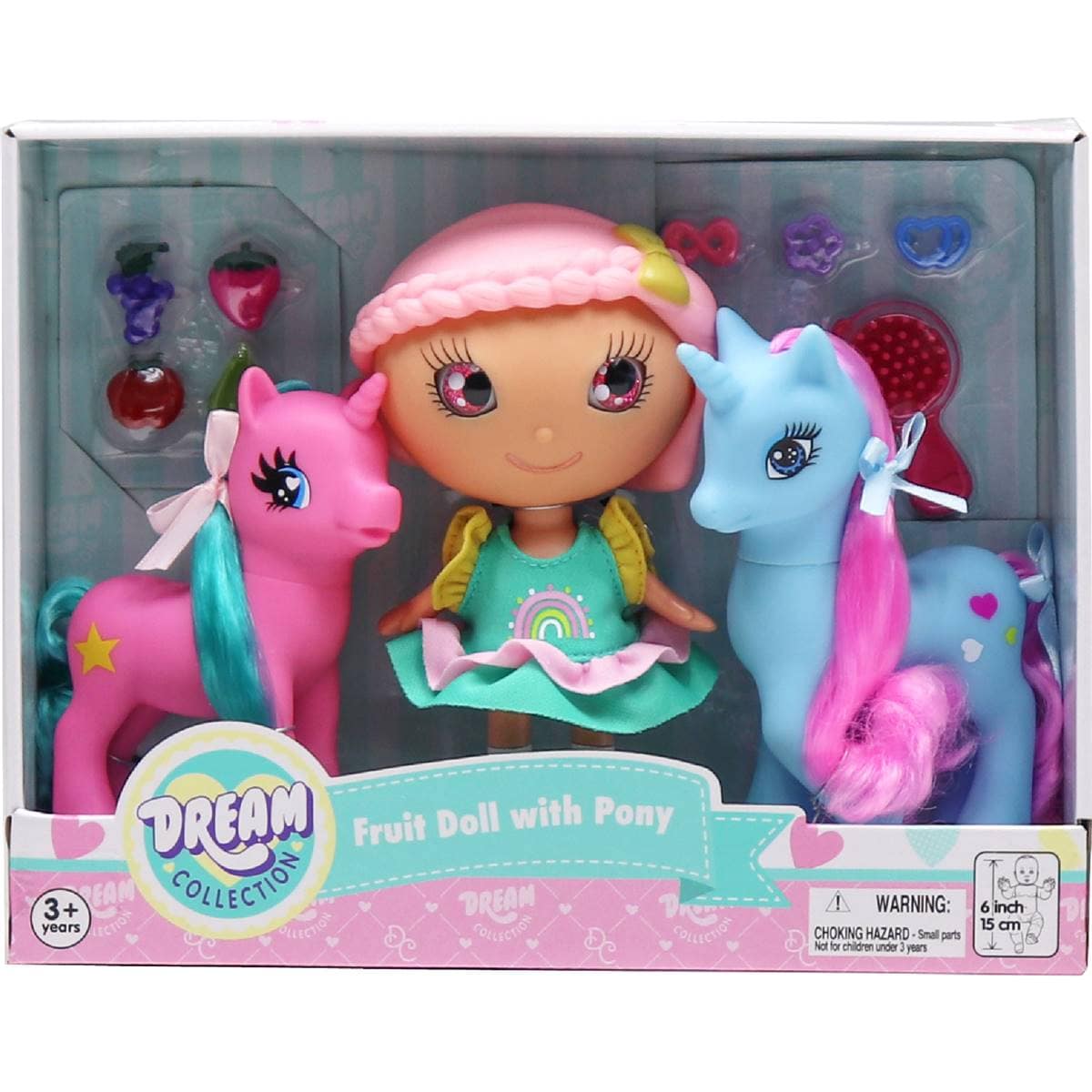 Dream Collection Fruit Doll With Posy Set Assorted Each | Woolworths