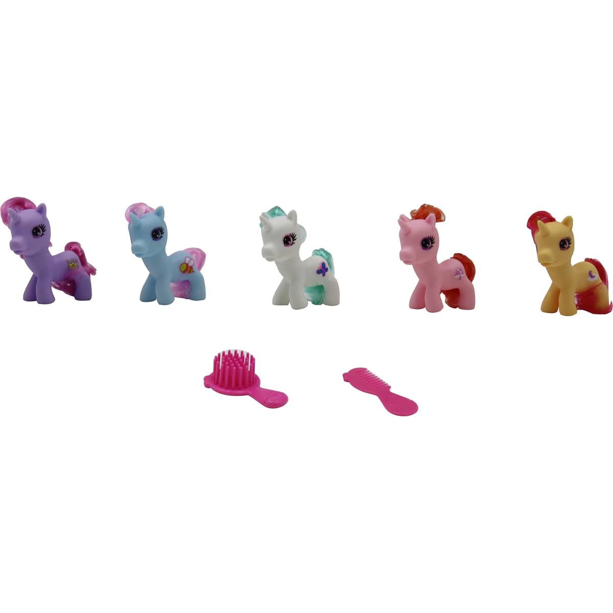 Wonder Pony Land Small Ponies 5 Piece Set Assorted Each | Woolworths