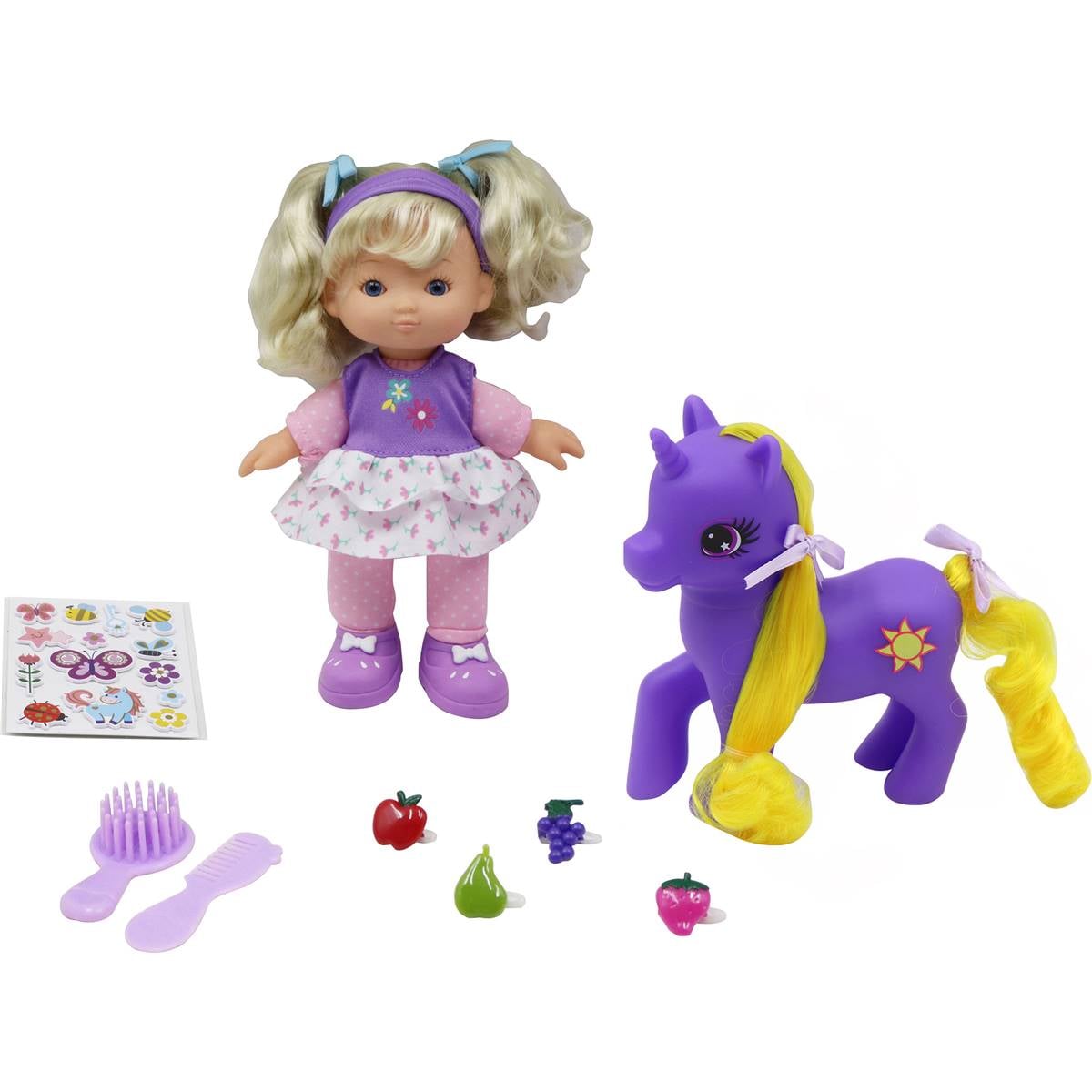 Wonder Pony Land Girl Doll With Pony Set Assorted Each | Woolworths