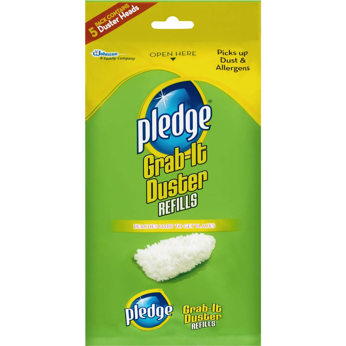 Pledge Grab-it Duster Refills Refill 5 Pack | Woolworths