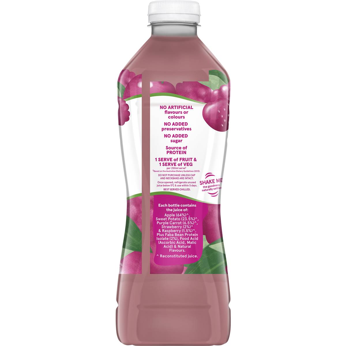 V8 Protein Blend Smoothie Mixed Berry 1.25l | Woolworths