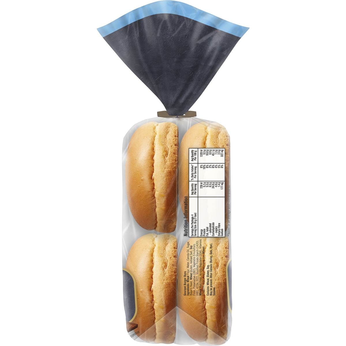 Tip Top Gourmet Burger Buns 4 Pack | Woolworths