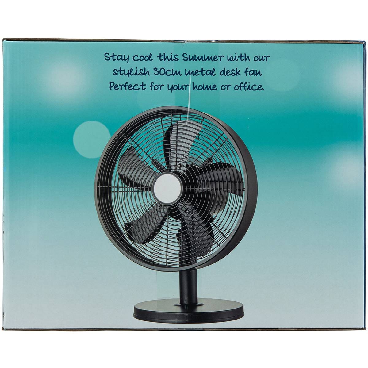 Adesso 30cm Metal Desk Fan Each | Woolworths