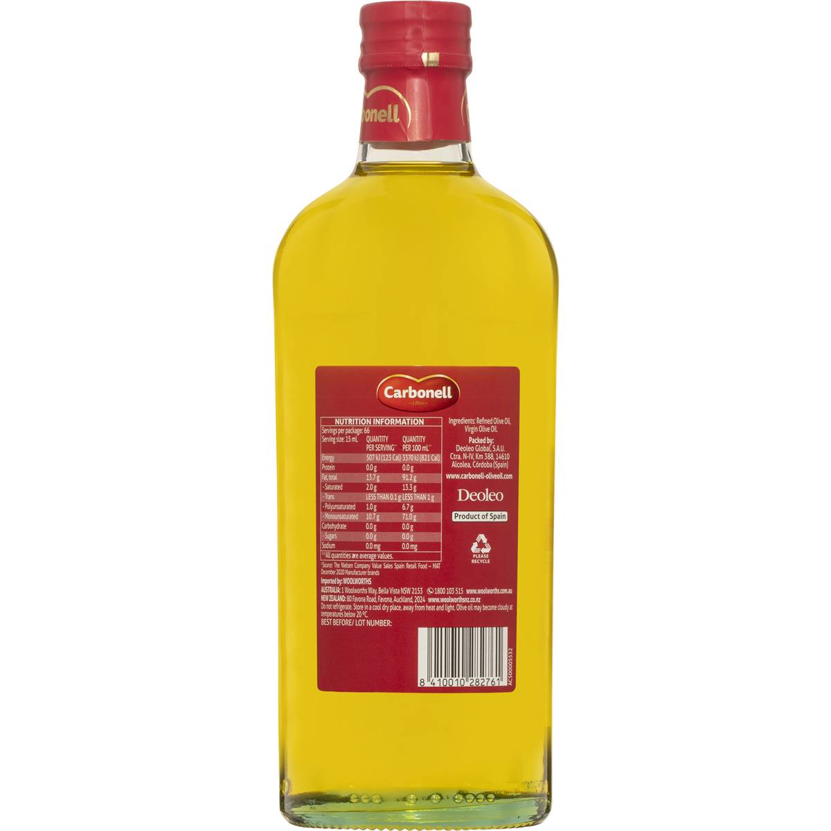 Carbonell Olive Oil 1l | Woolworths