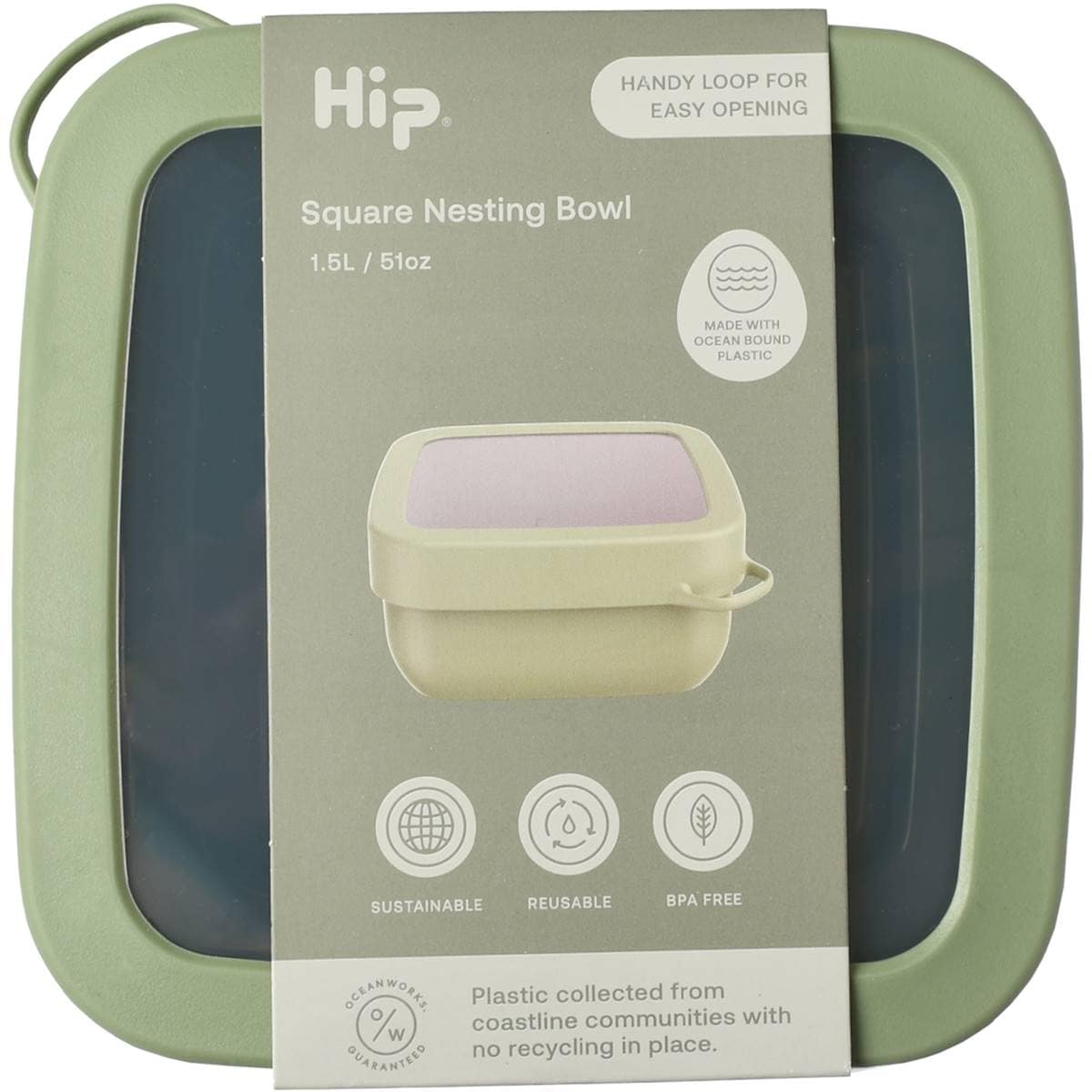 Urban Ethos Hip 1.5l Square Storage Container Each | Woolworths