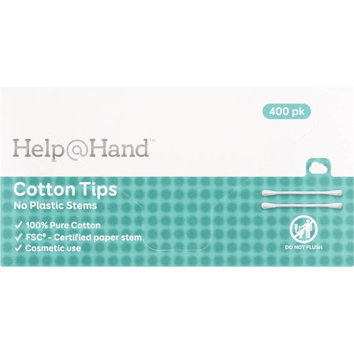 Help@hand Cotton Tips 400 Pack | Woolworths