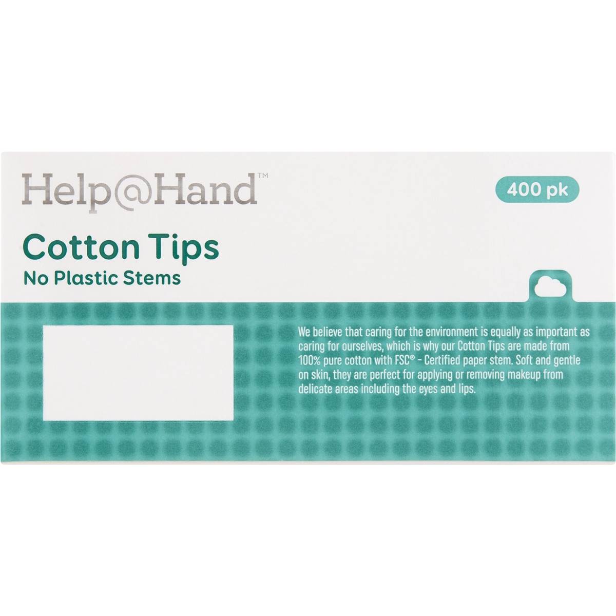 Help@hand Cotton Tips 400 Pack | Woolworths