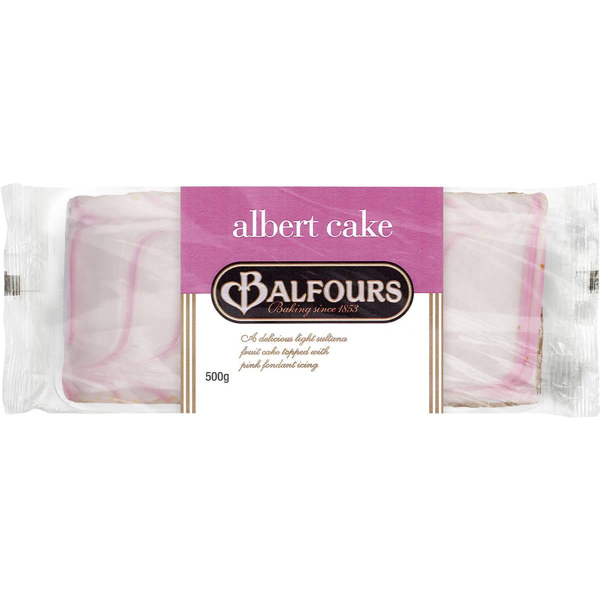 Balfours Albert Cake Albert 500g | Woolworths