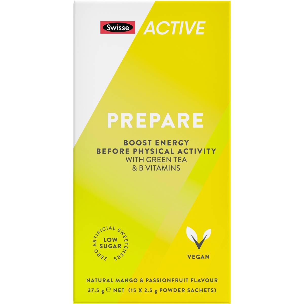Swisse Active Prepare Powder To Boost Performance 2.5g X 15 Pack ...