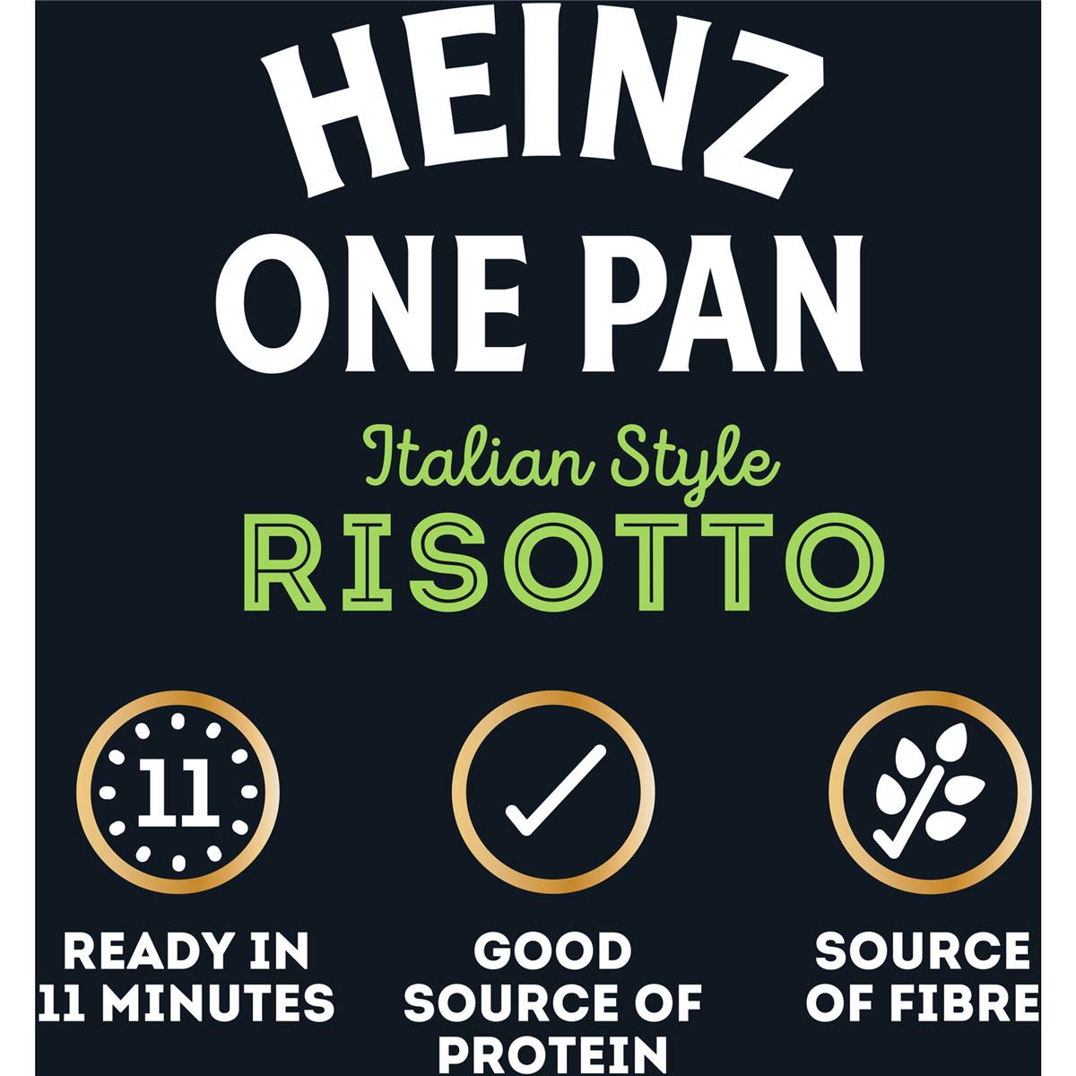 Heinz One Pan Italian Style Risotto Frozen Freezer Ready Meal 600g ...