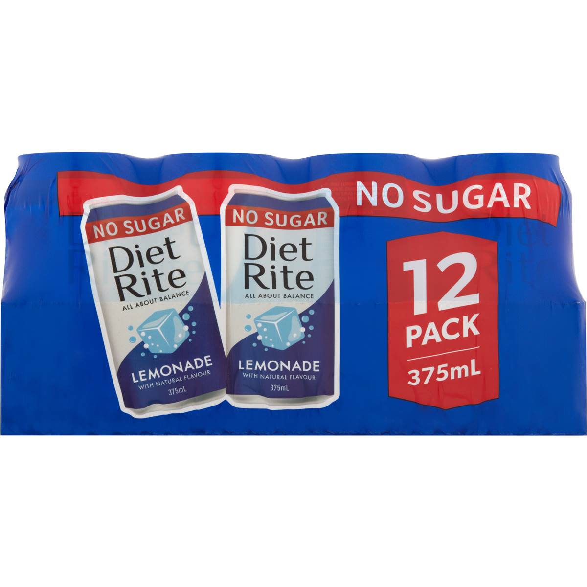 Diet Rite Lemonade With Natural Flavour No Sugar Cans 12 X375ml ...