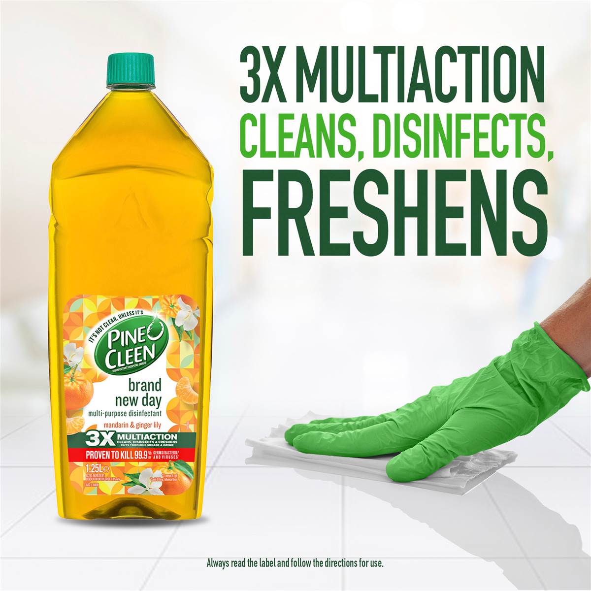 Pine O Cleen Brand New Day Mandarin Disinfectant Liquid 1.25l | Woolworths