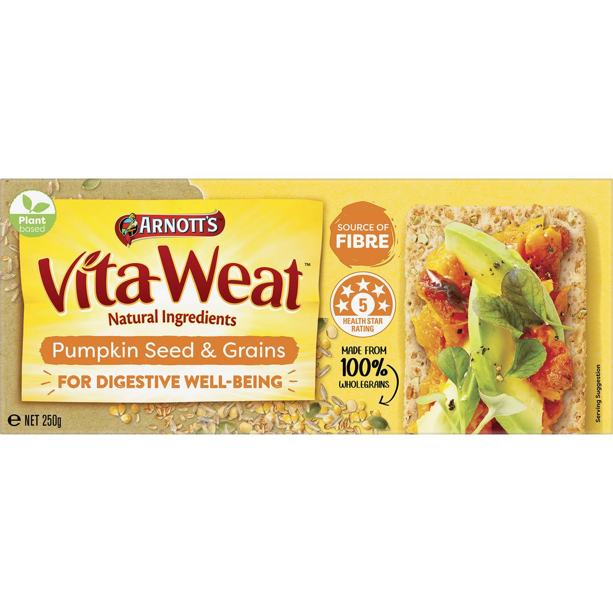 Arnott's Vita Weat Pumpkin Seed & Mixed Grain Crispbreads 250g | Woolworths