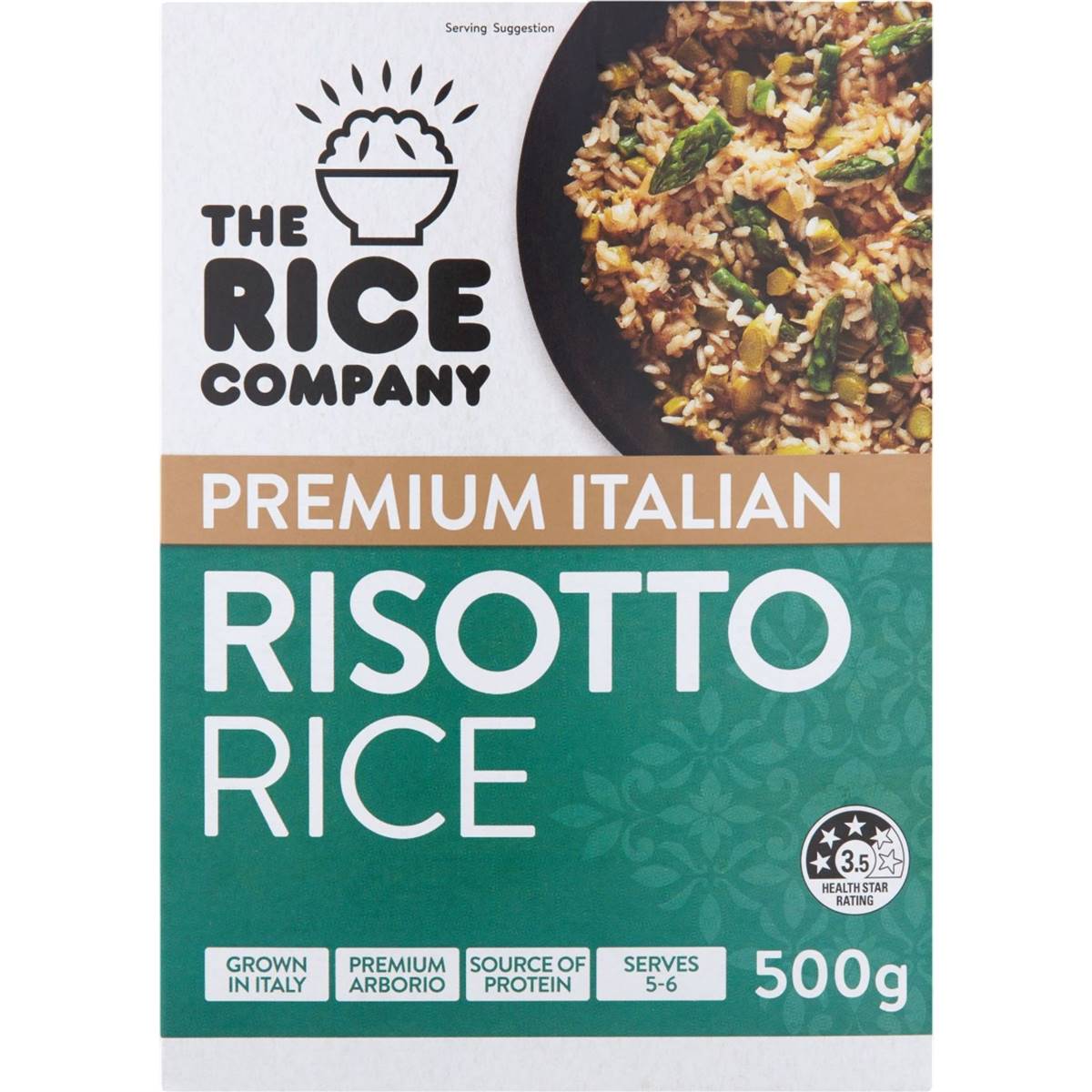 The Rice Company Italian Risotto Rice 500g | Woolworths
