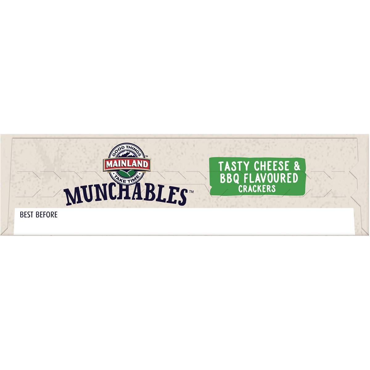 Mainland Munchables Tasty Cheese & Bbq Crackers 4 Pack | Woolworths