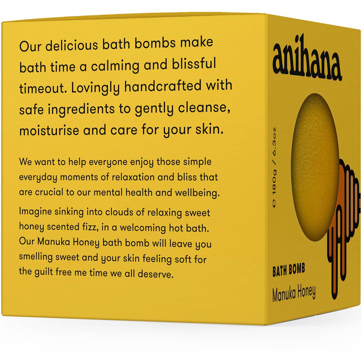 Anihana Bath Bomb Manuka Honey 180g | Woolworths