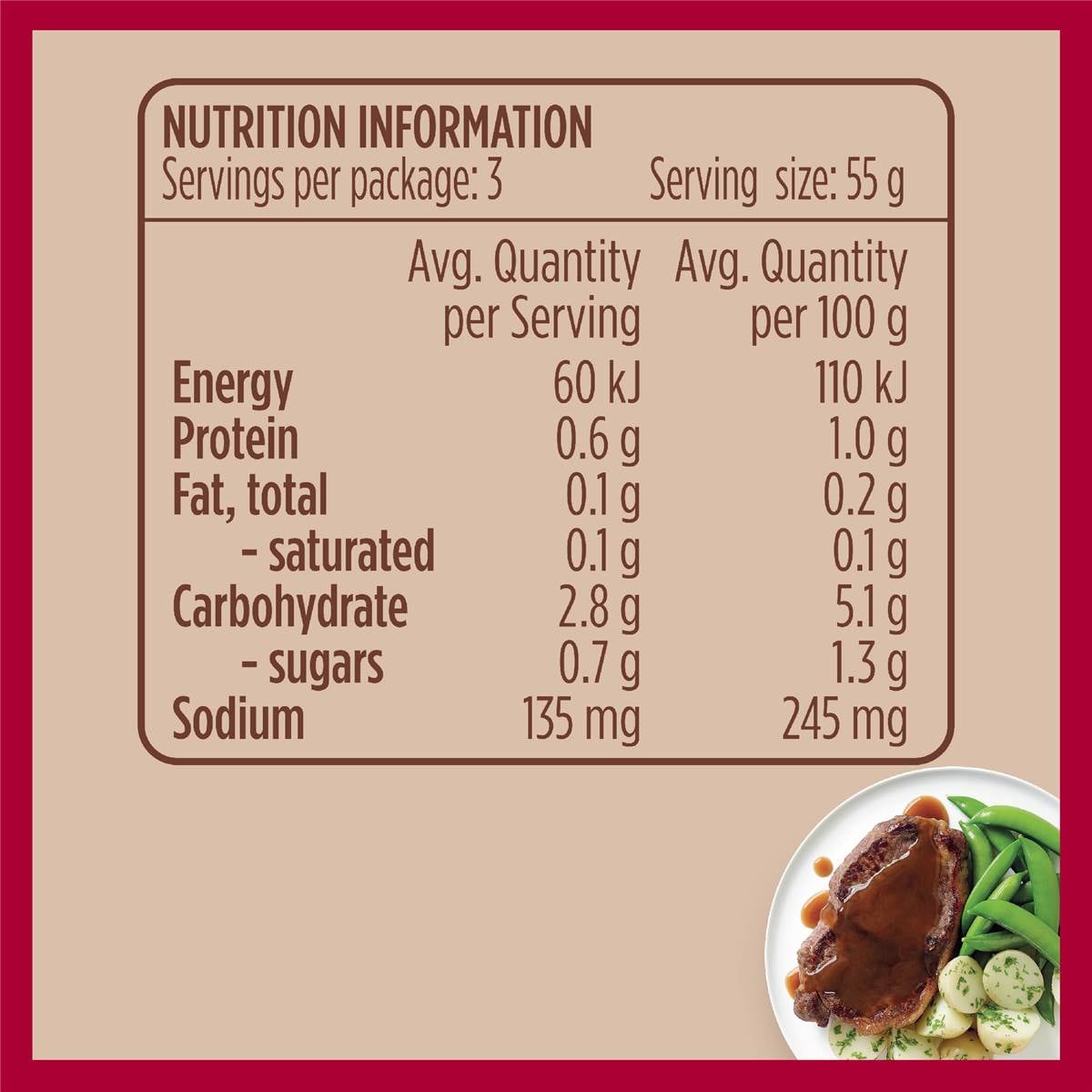 Gravox Roast Meat With Red Wine & Garlic Liquid Gravy Pouch 165g ...