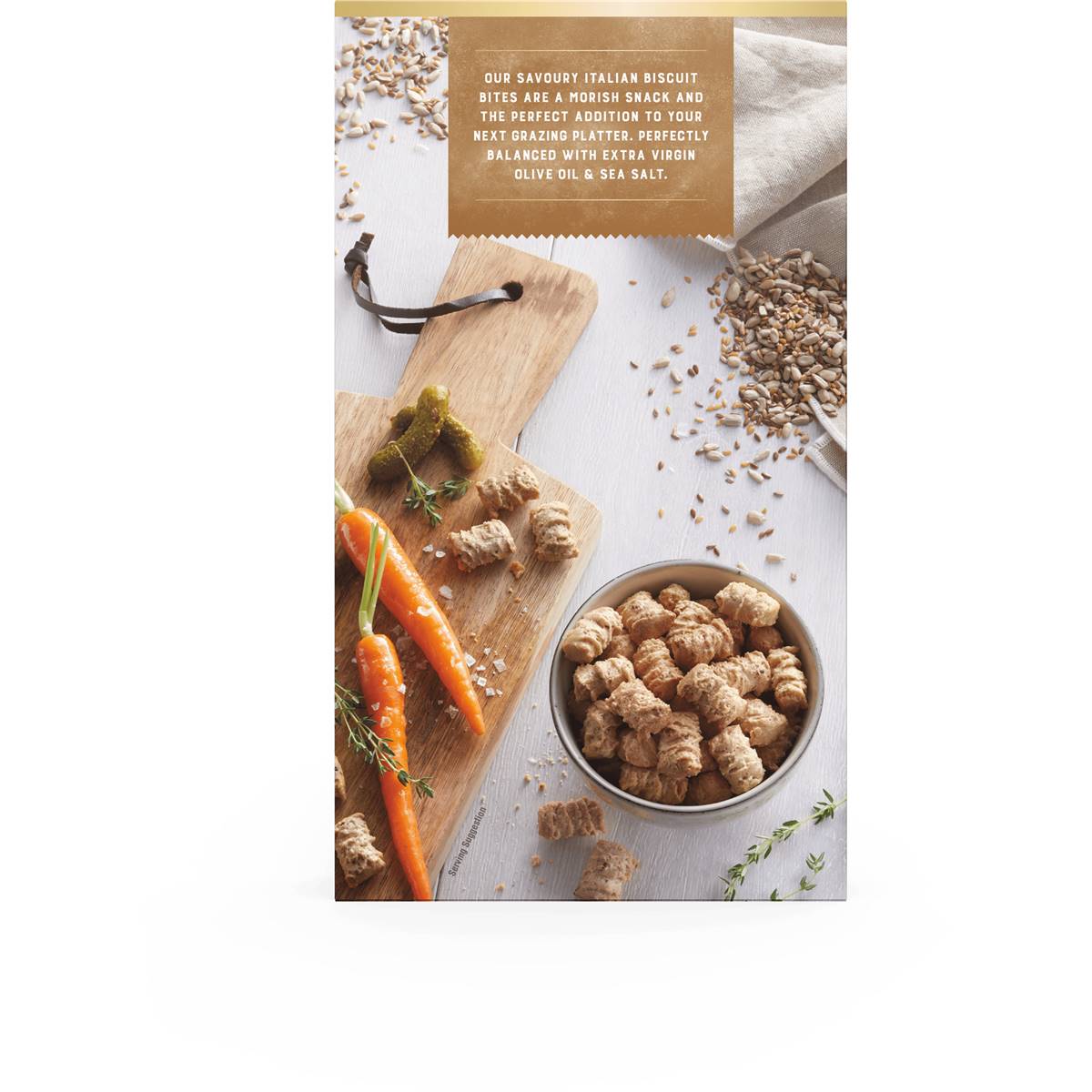 Always Fresh Tocchetti Multigrain Sourdough Biscuit Bites 100g | Woolworths