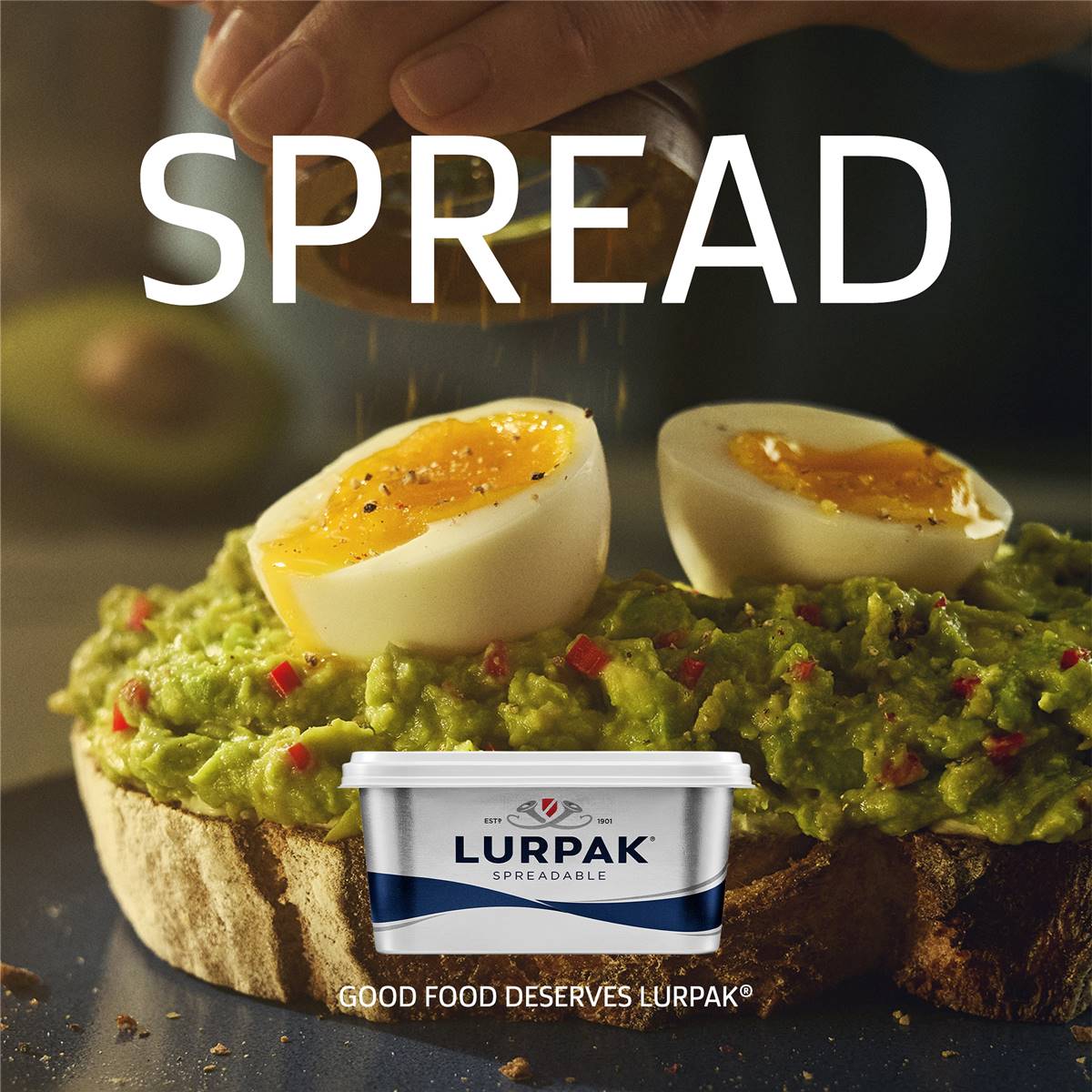 Lurpak Butter Spreadable Slightly Salted 250g | Woolworths