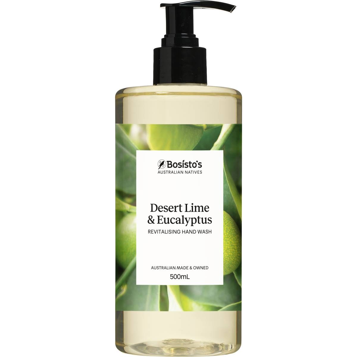 Bosisto's Desert Lime & Eucalyptus Hand Wash 500ml | Woolworths