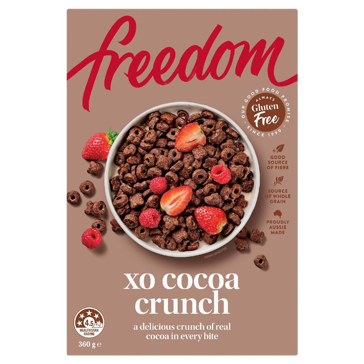 Freedom Classic Xo Cocoa Crunch Cereal 360g | Woolworths