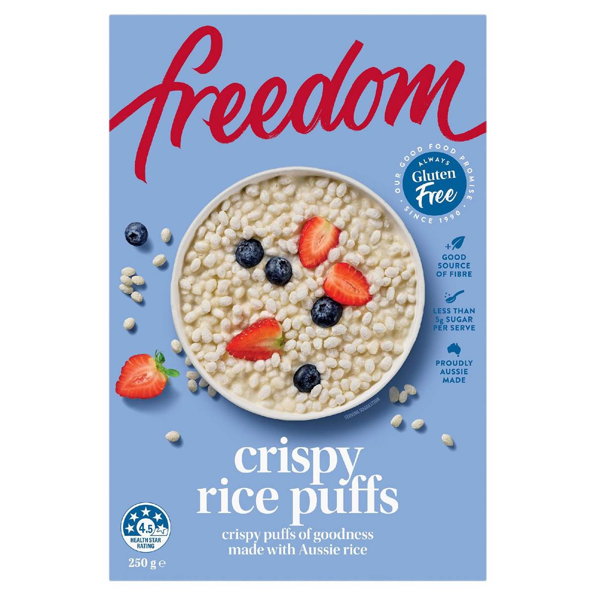 Freedom Classic Rice Puffs Cereal 250g | Woolworths