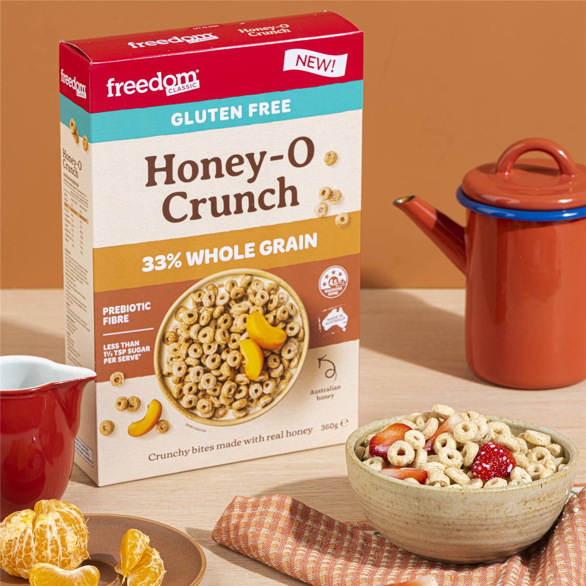 Freedom Classic Honey-o Crunch Cereal 360g | Woolworths