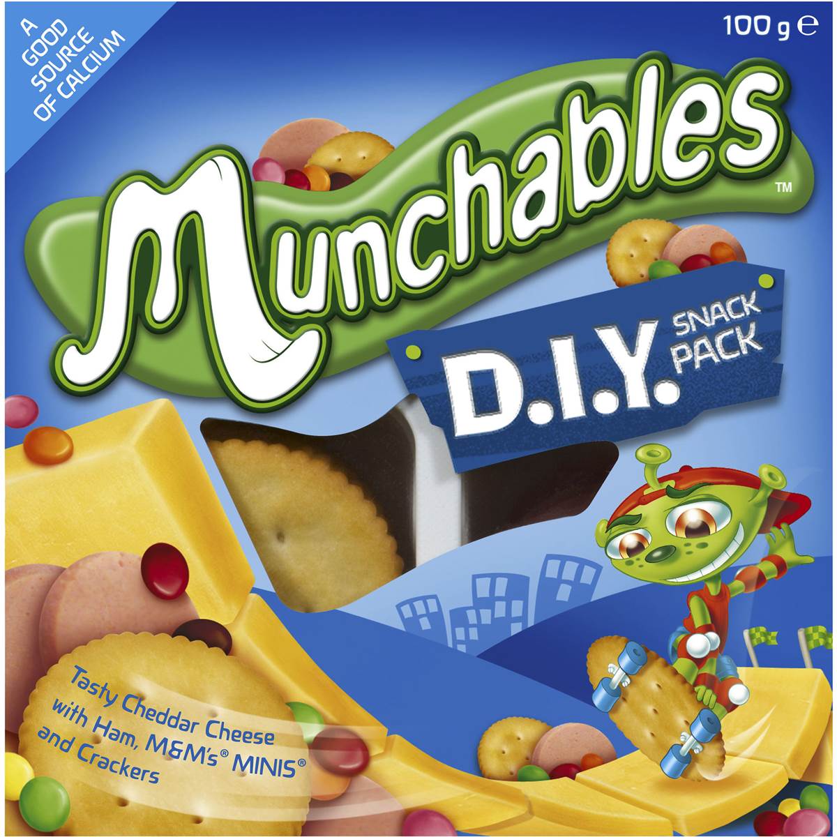 Ham Cheese & M&ms 100g | Woolworths