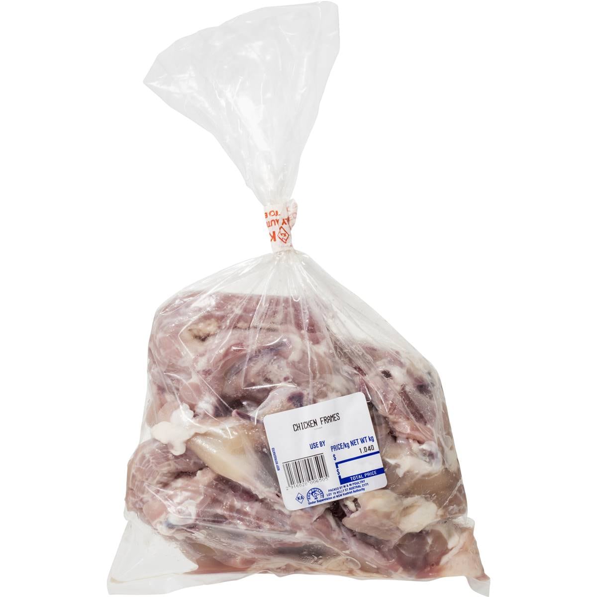 M & M Poultry Kosher Chicken Frames 700g - 1.3kg | Woolworths
