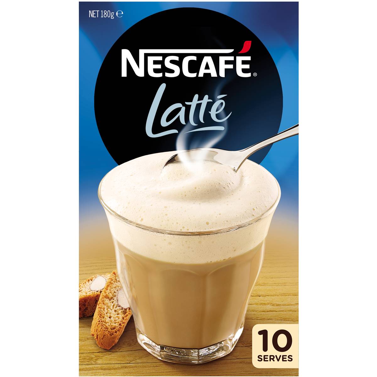 Nescafe Coffee Mixer Sachets Latte 10 Pack | Woolworths