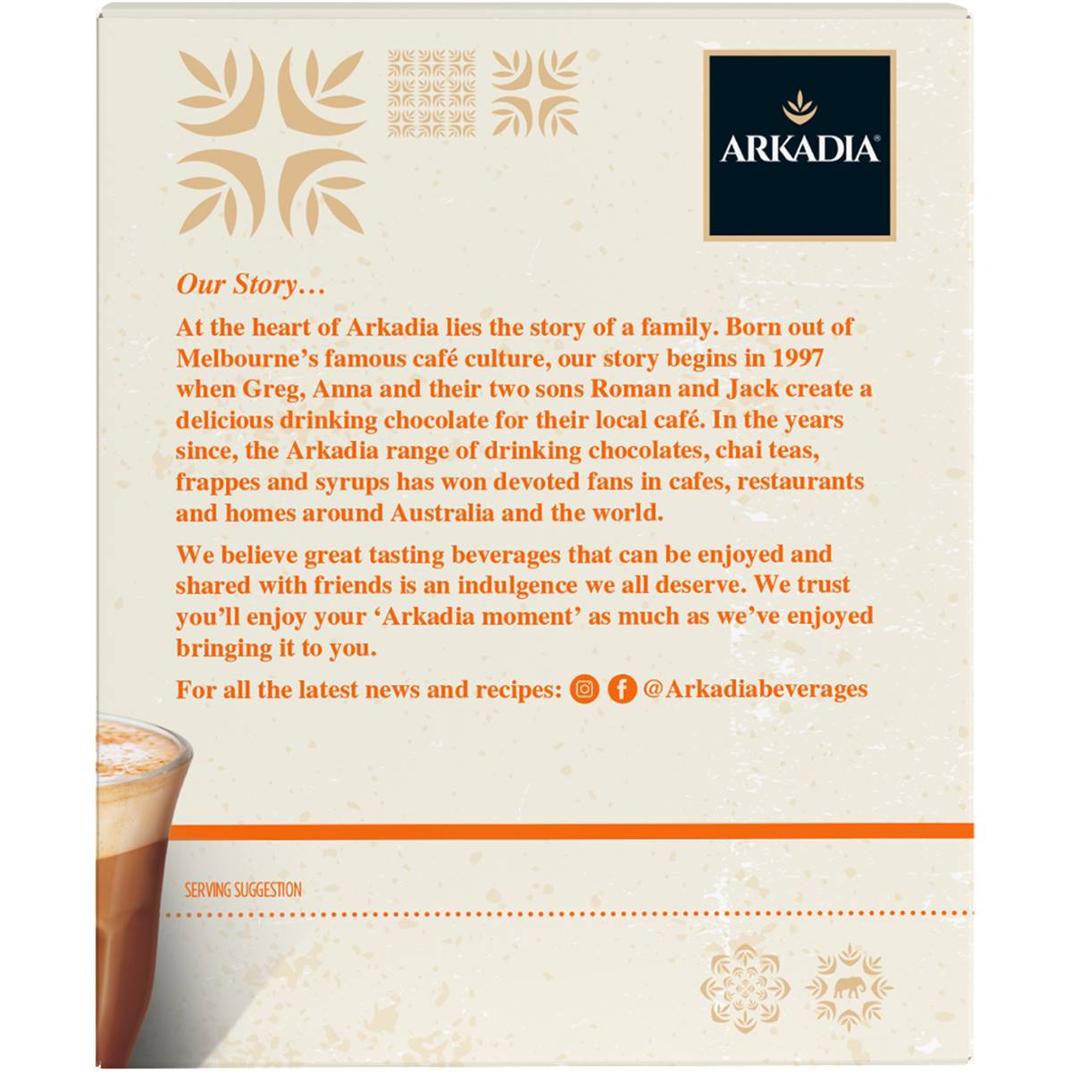 Arkadia Chai Tea Vanilla Sachets 10 Pack | Woolworths