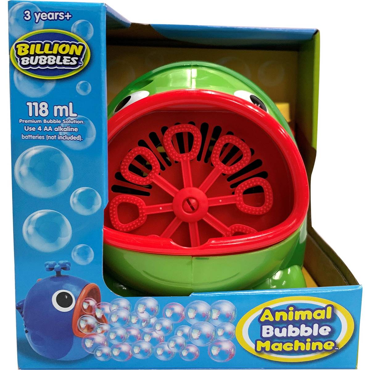 Billion Bubbles Animal Bubble Machine Assorted Each | Woolworths