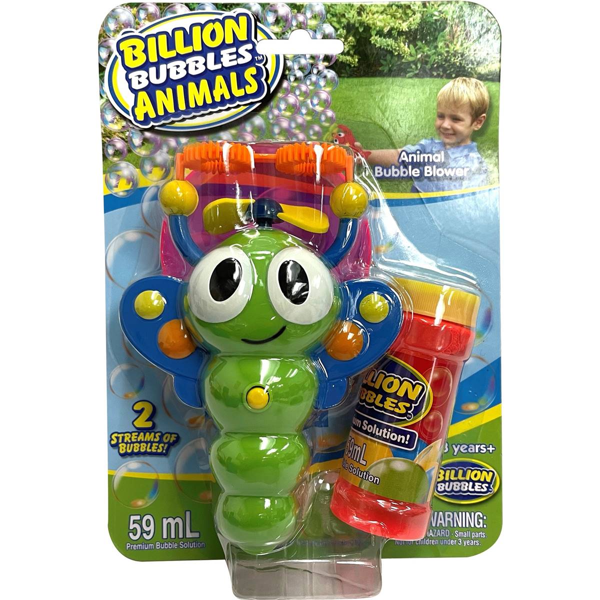 Billion Bubbles Super Bubble Blower Assorted Each | Woolworths