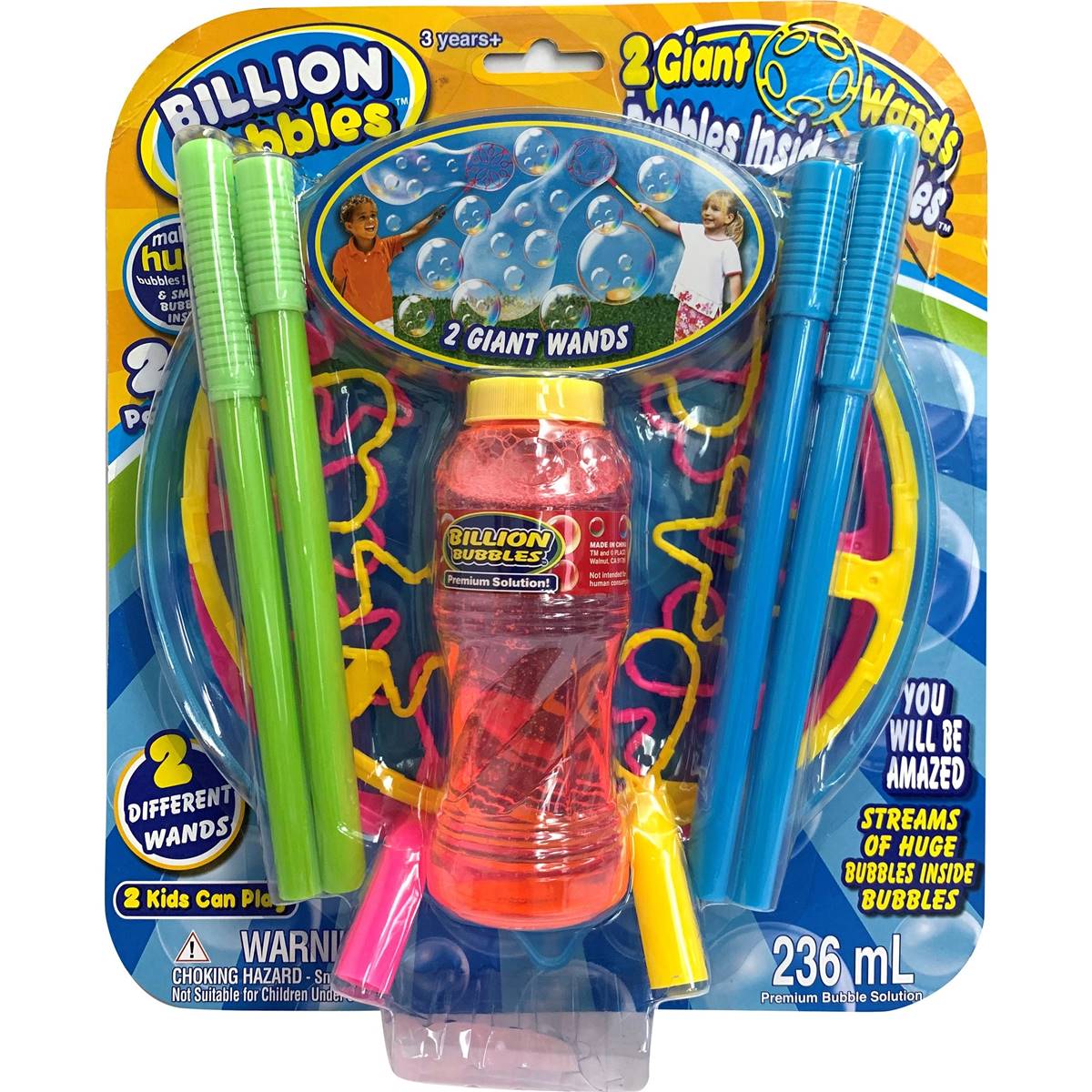 Billion Bubbles Giant Bubble Wand Each | Woolworths