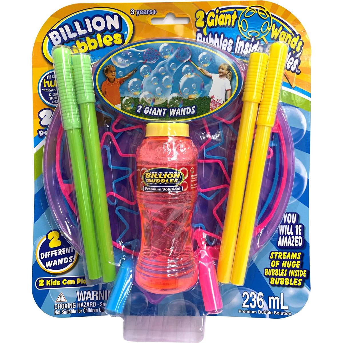 Billion Bubbles Giant Bubble Wand Each | Woolworths